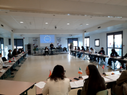 Simulation du conseil de l’Union Européenne au lycée Mathias de Chalon ...